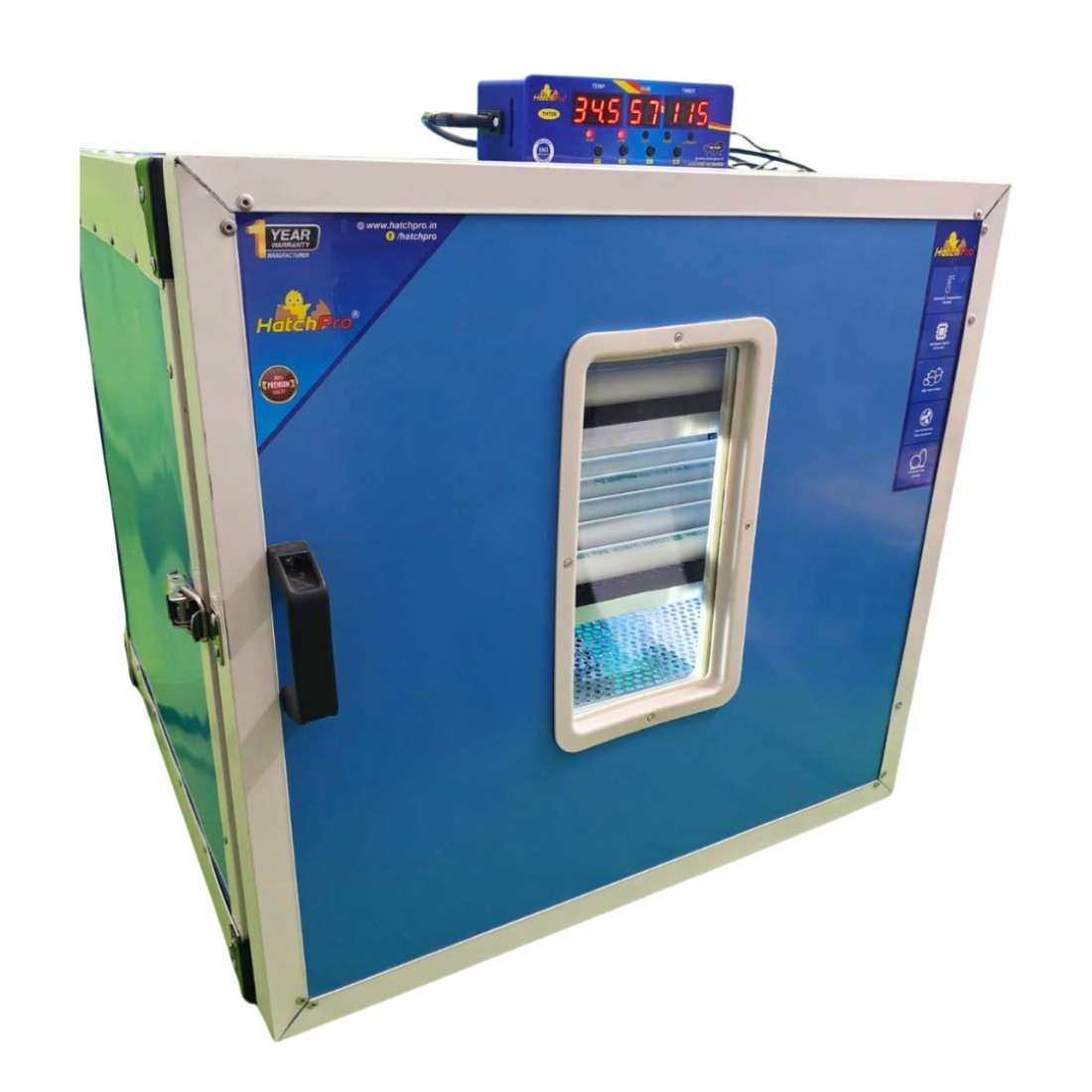 HatchPro 150 + 70 Egg incubator fully automatic with automatic humidity ...