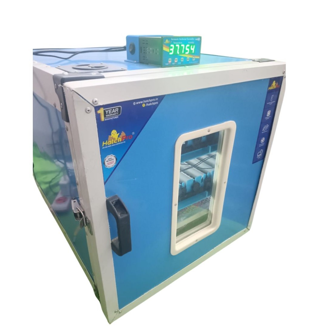 HatchPro 150 + 70 Egg incubator fully automatic with automatic humidity ...